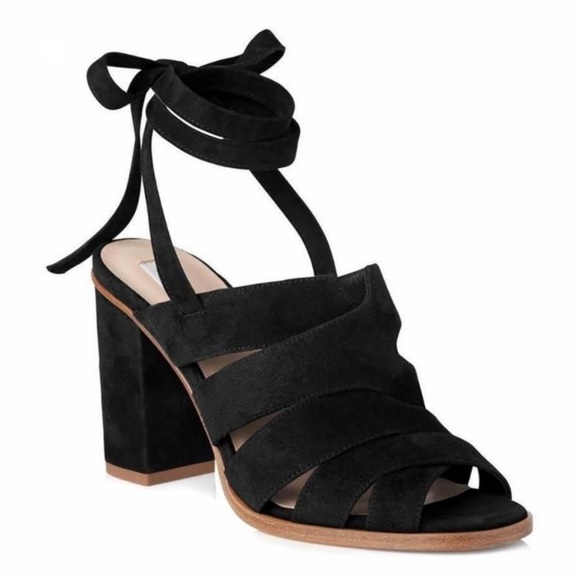 LK Bennett | Shoes | Lk Bennett Seline Ankle Wrap Suede Heeled Sandal ...